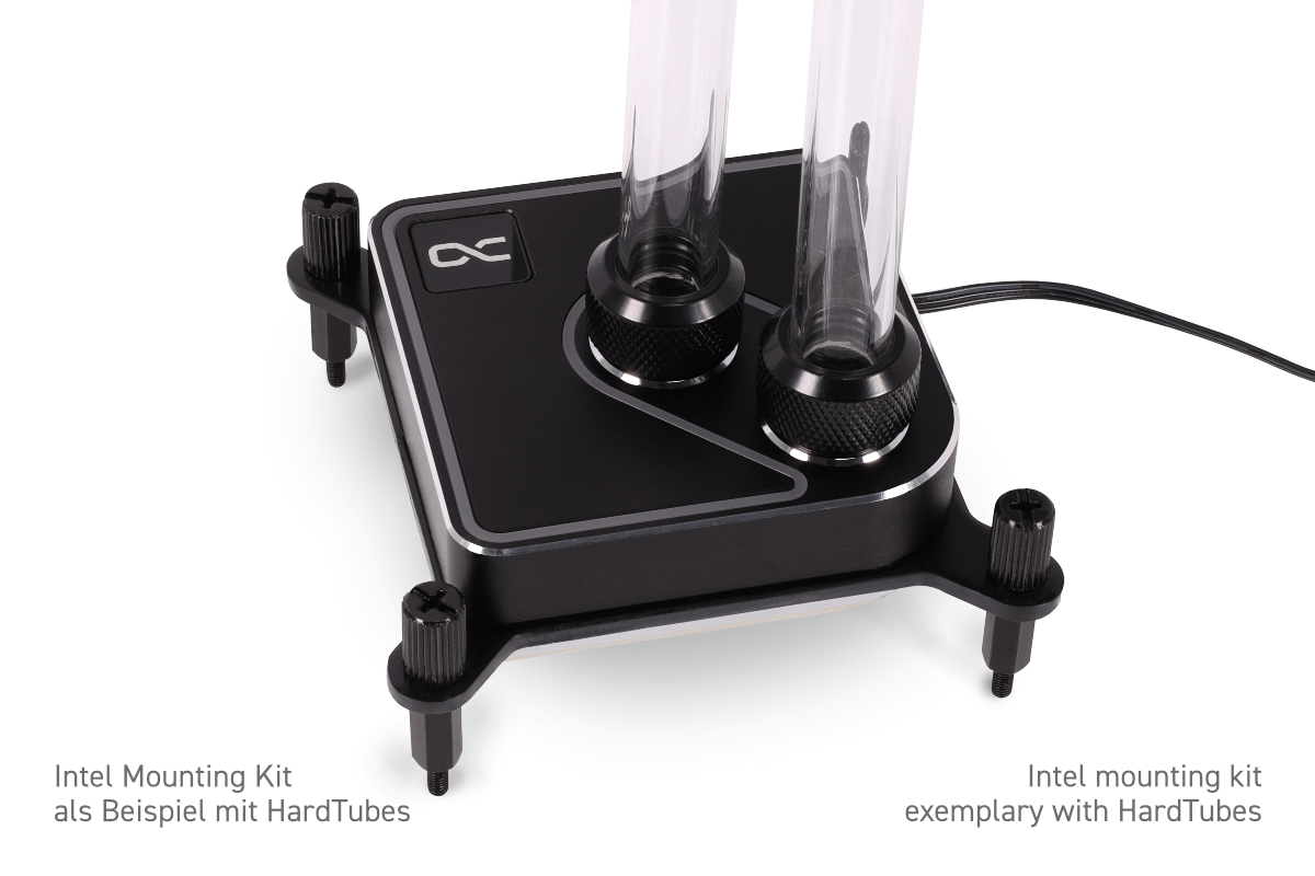 CORE 1 CPU Wasserkühler für AMD und Intel - Aurora Black | Alphacool